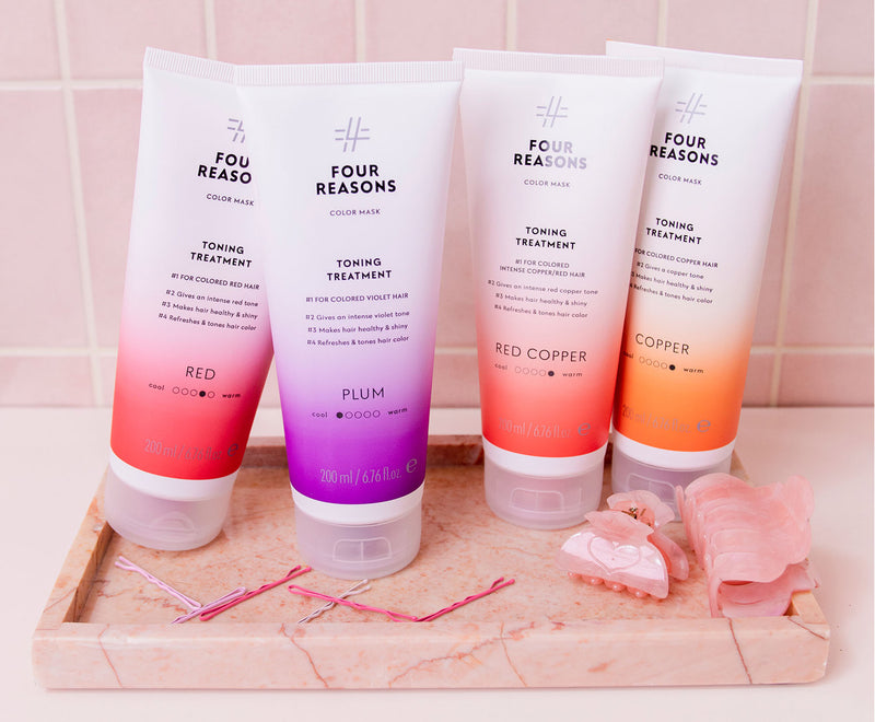 Graphite Hair Color Conditioner | Color Mask - Four Reasons - Vegan ...