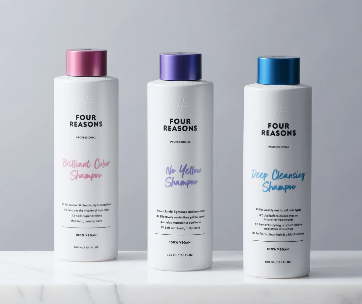 Professional - Four Reasons - Vegan, Sustainable Hair Products with a ...