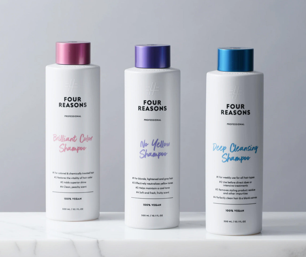 Professional - Four Reasons - Vegan, Sustainable Hair Products with a ...