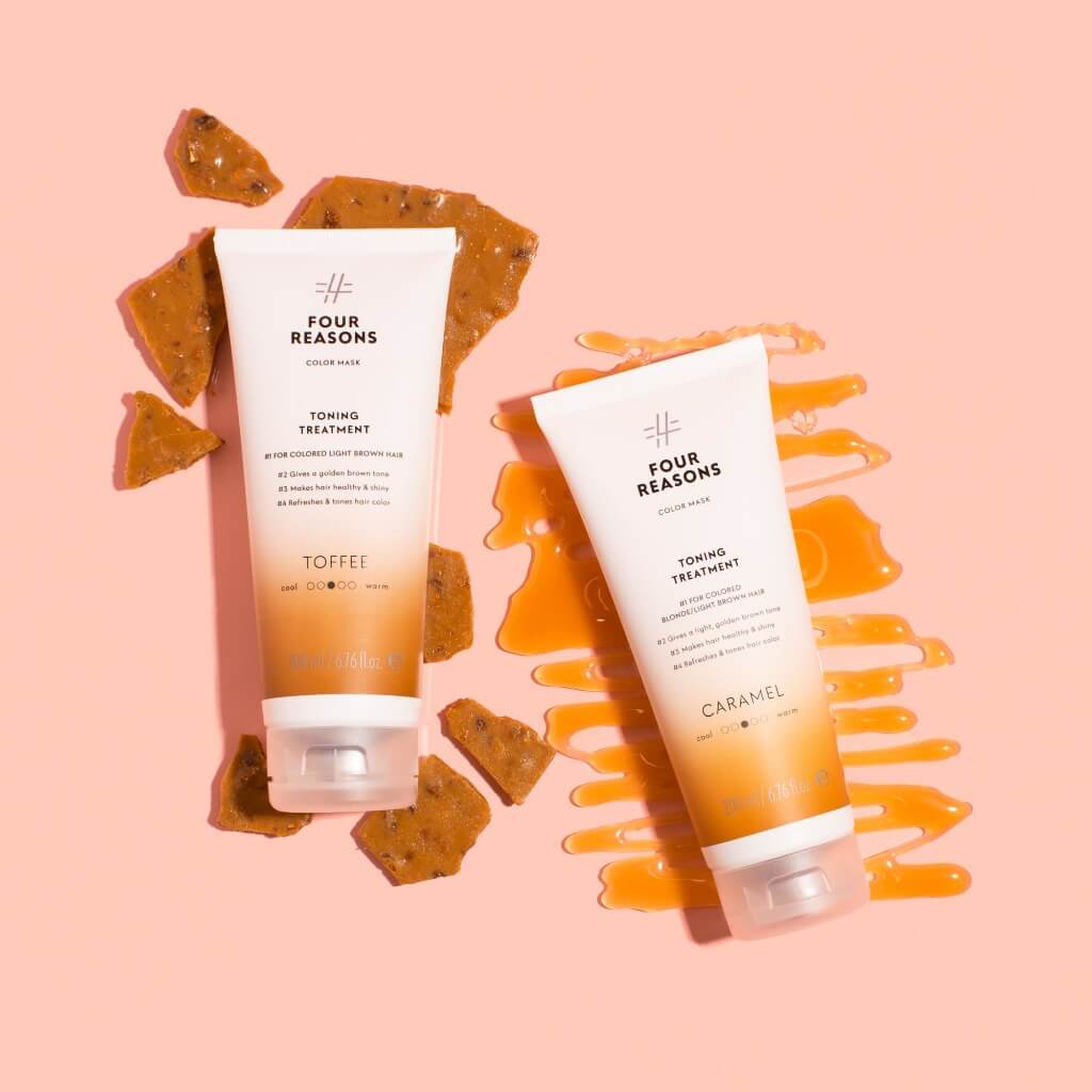 Light Brown Hair Color Conditioner | Toffee Color Mask - Four Reasons ...