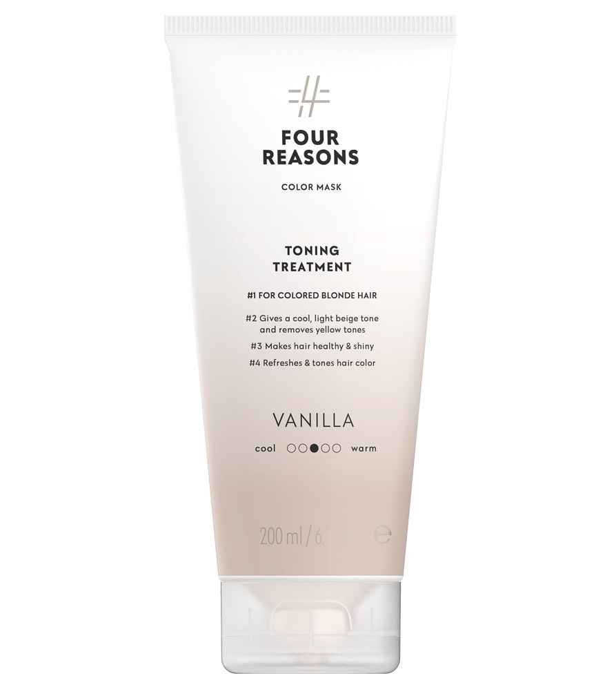 Light Hair Color Conditioner | Vanilla Color Mask - Four Reasons ...